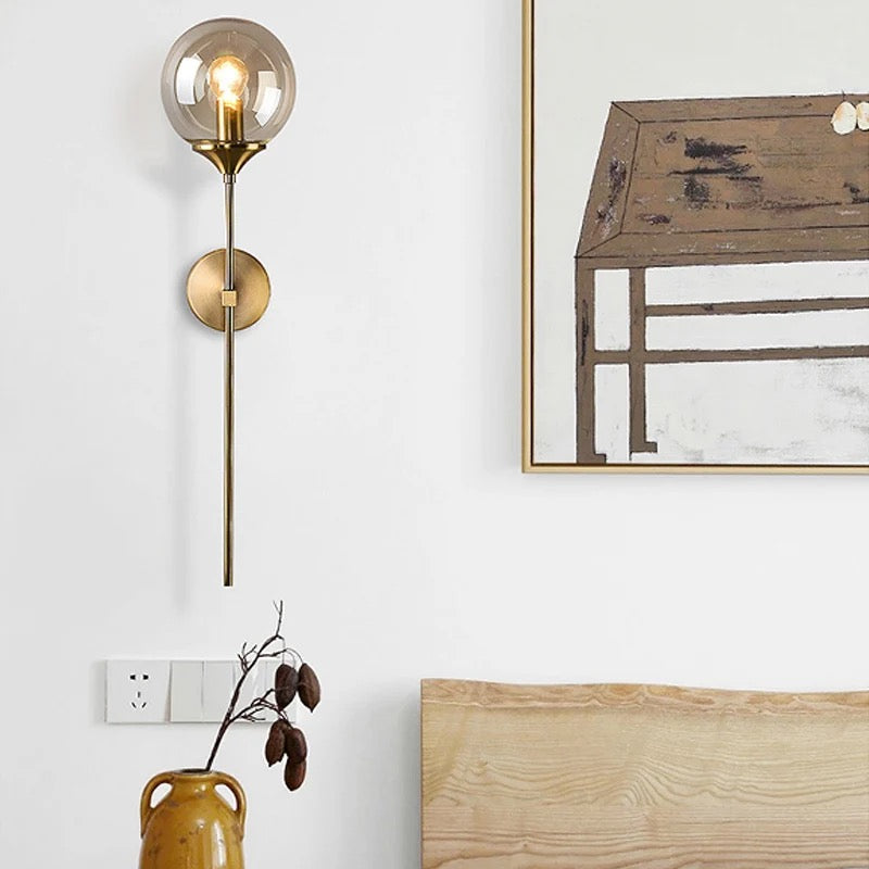Modern Globe Wall Light – Nadeem Lights